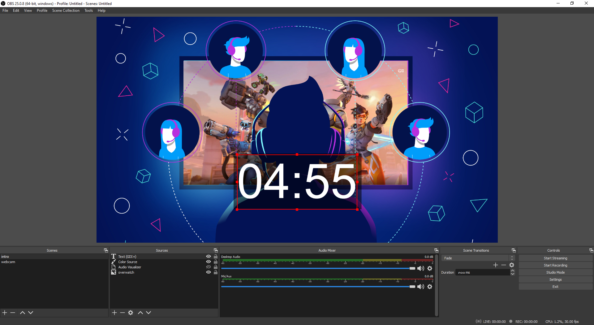 เพิ่มนาฬิกานับถอยหลังใน Live Stream ของเรา ด้วยโปรแกรม Snaz – SIDEPROJECT