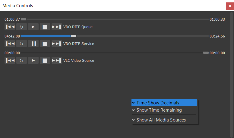 ควบคุม Media Source ด้วย Plugin Media Controls – SIDEPROJECT