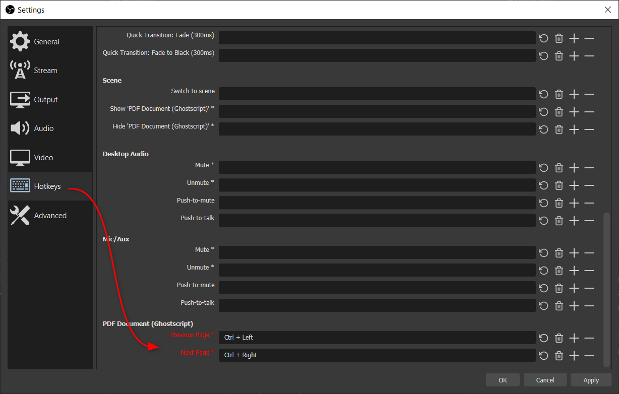 แสดงไฟล์ PDF ใน OBS Studio ด้วย Ghostscript – SIDEPROJECT